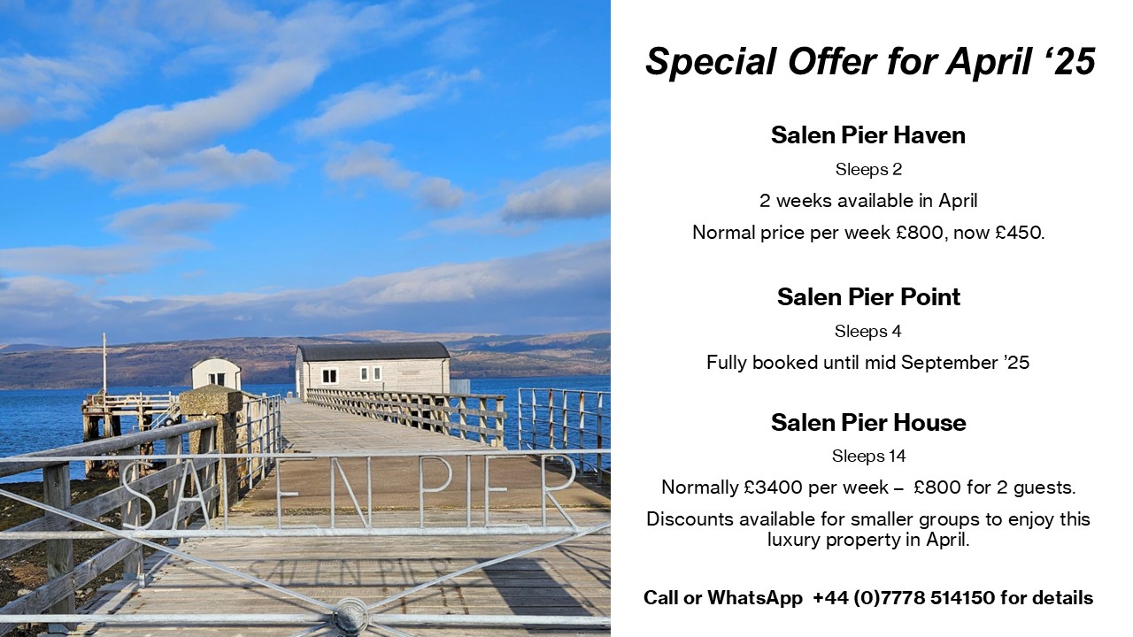 Live Webcams – Salen Pier Holidays